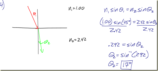 HW p. 486 #4 Sample Solution - Regents Physics